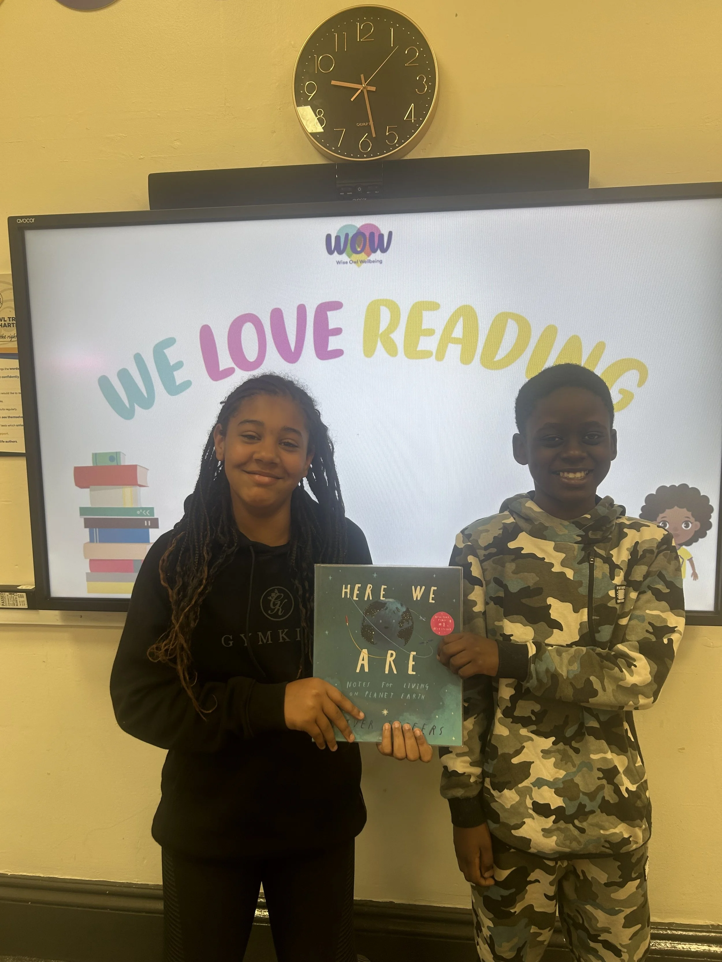 Year 6 are reading…Here We Are! — Seymour Road Academy