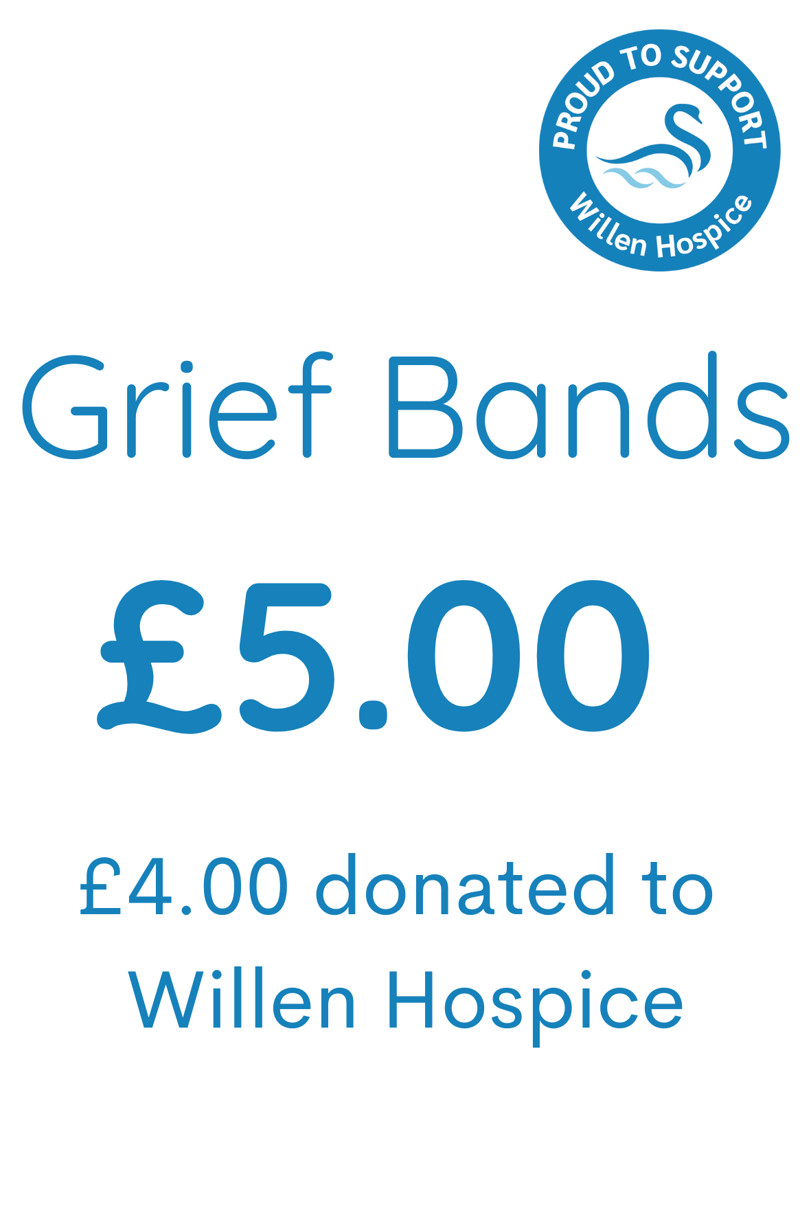 Who Is A Grief Band For? — The Grief Band - All Profits to Willen Hospice