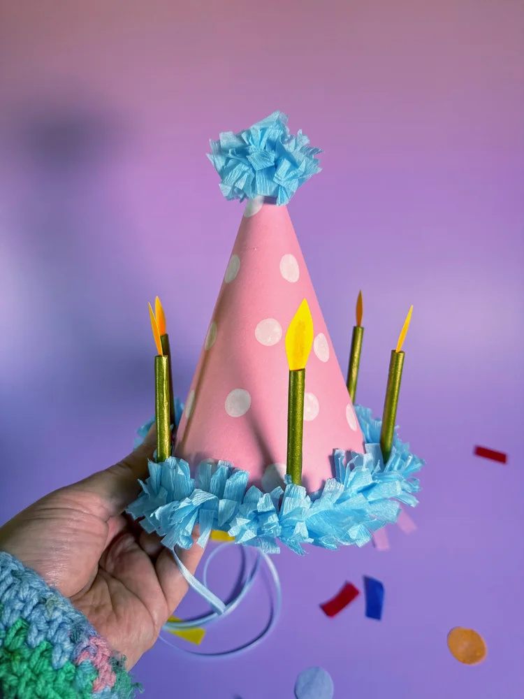 DIY Party Hat Printable – Fun & Easy Birthday Craft for All Ages ...