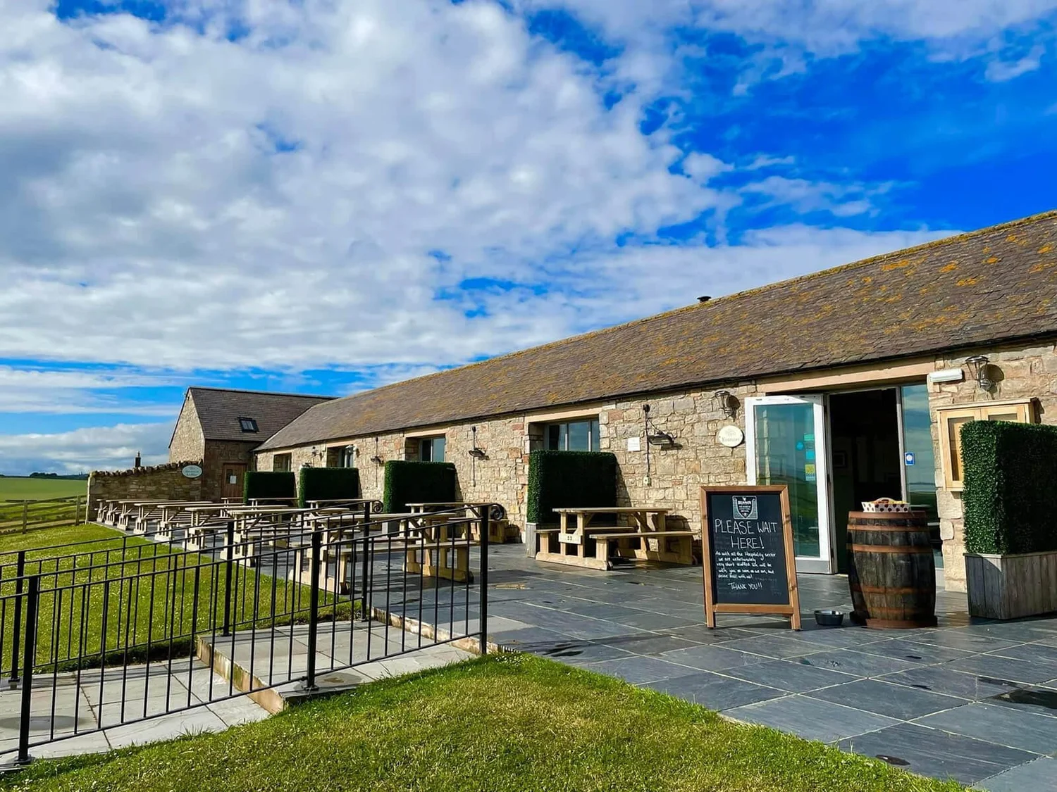 The Barn at Beal Restaurant in Northumberland with Stunning Coastal Views