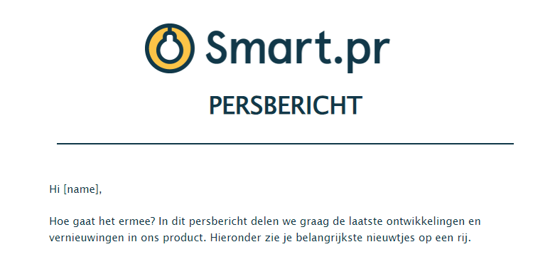 Persbericht Schrijven in 2026: Stappenplan en Template — Smart.pr