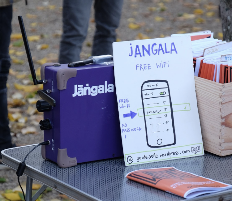 Big Box, excellent Wi-Fi anywhere — Jangala