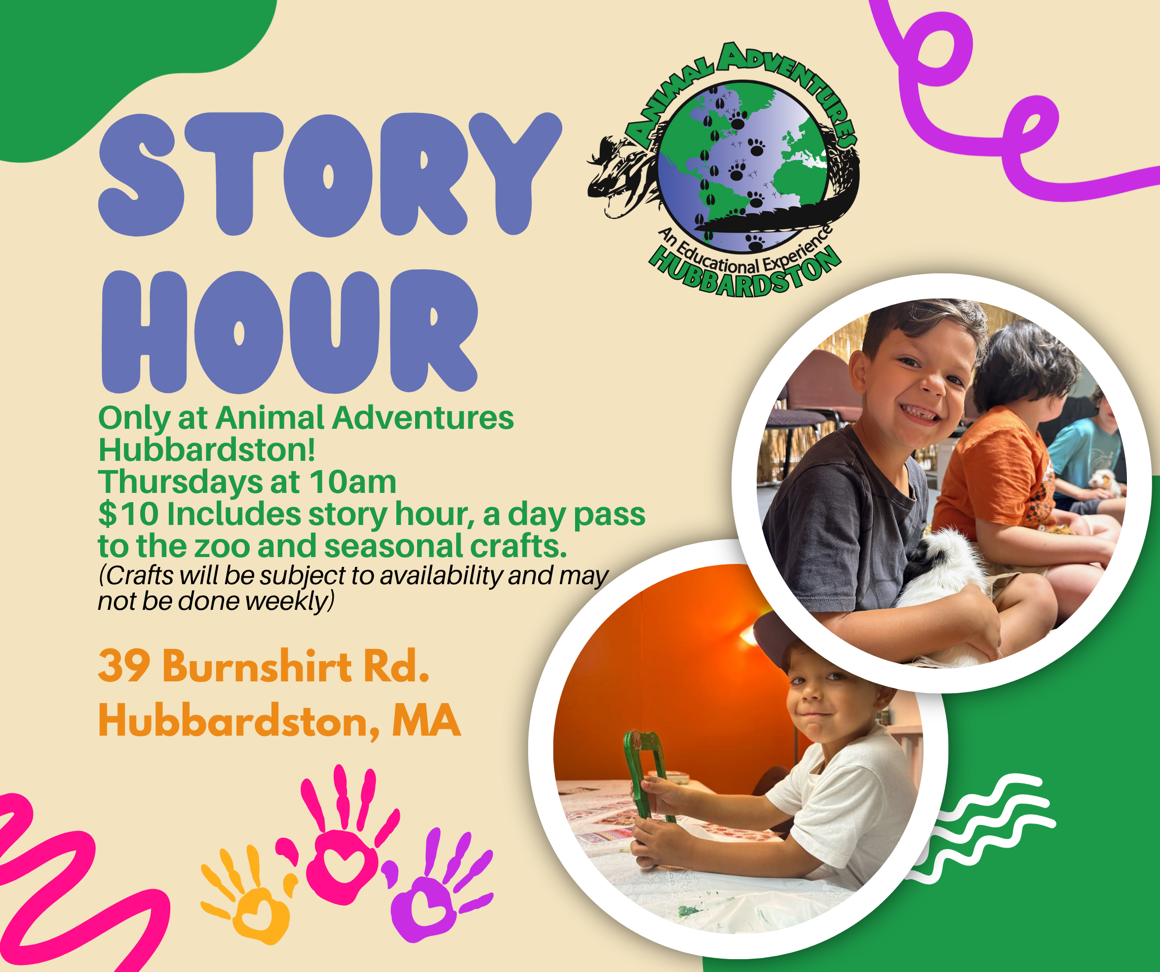 Plan Your Visit to Hubbardston, MA — Animal Adventures