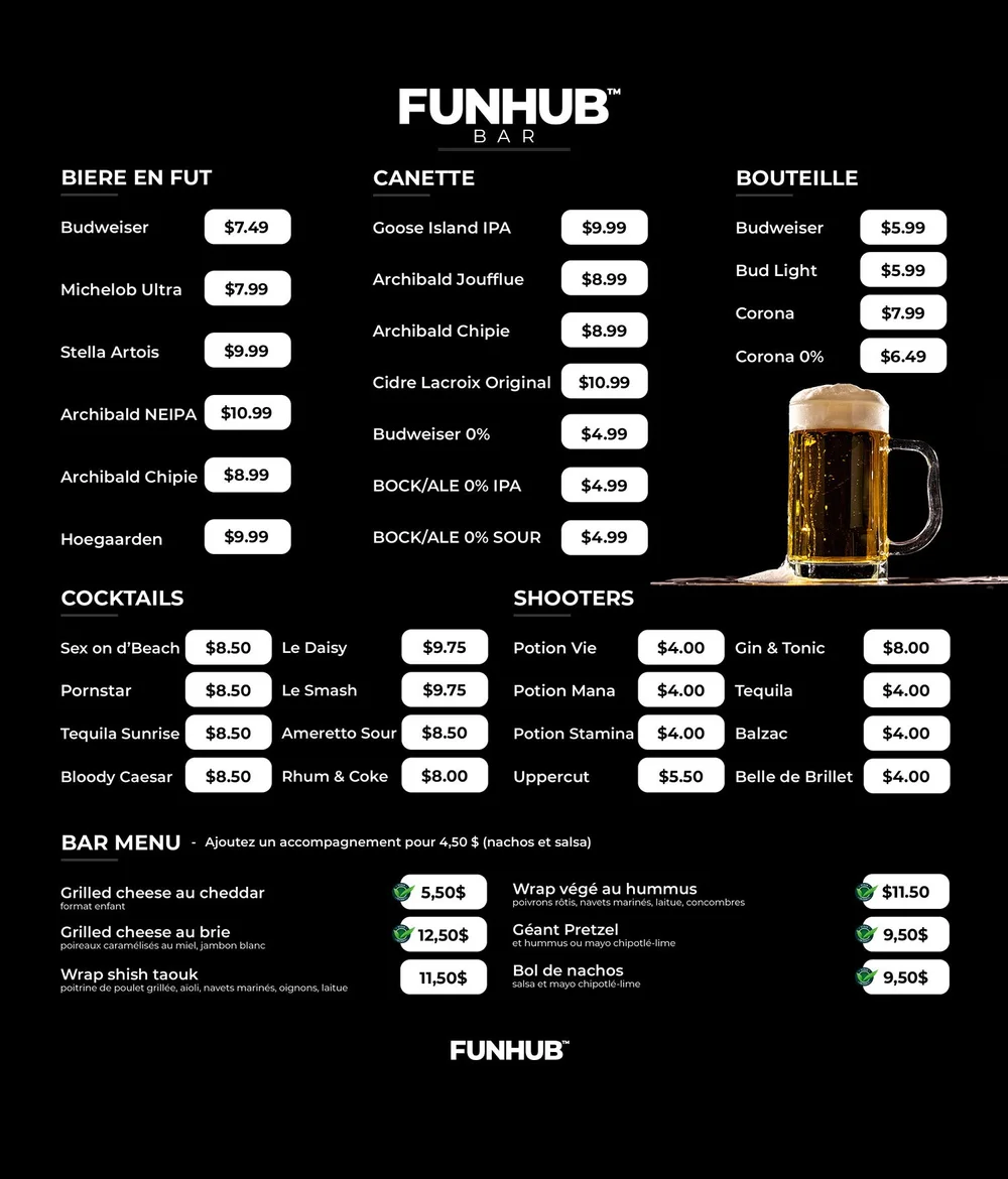 Menu — FUNHUB