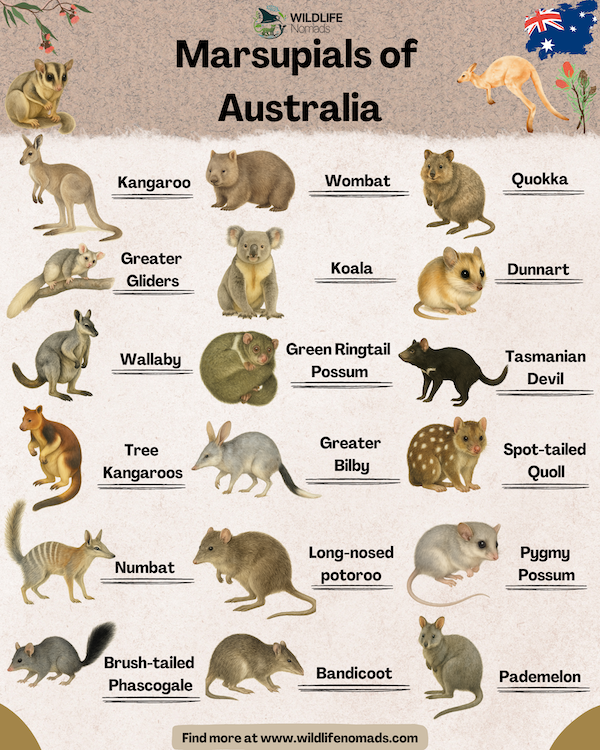 Marsupials: A Different Kind of Mammals — Wildlife Nomads