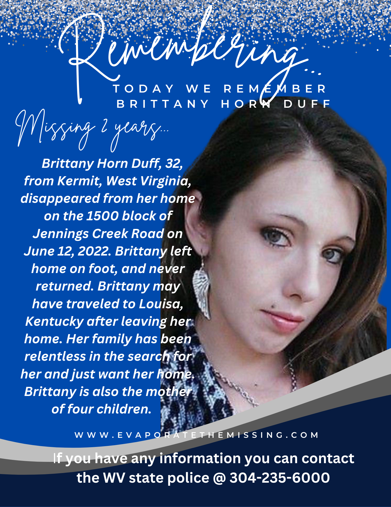 The Disappearance of Brittany Duff (West Virginia) — Evaporate