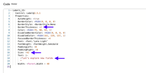 Exploring Code View in Power Apps Studio — ND
