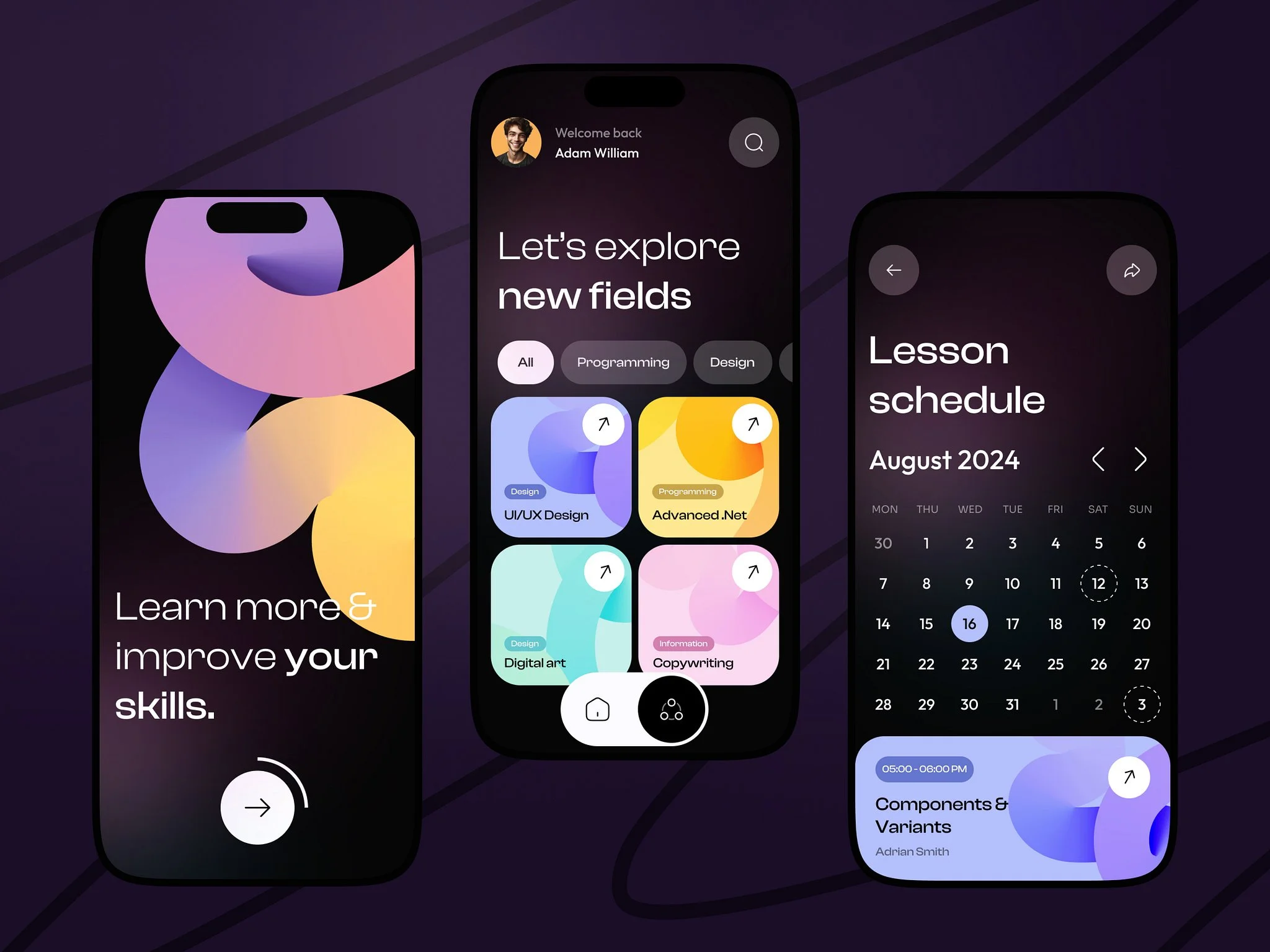 Use the HTML control and a touch of CSS to create gradient backgorunds — ND