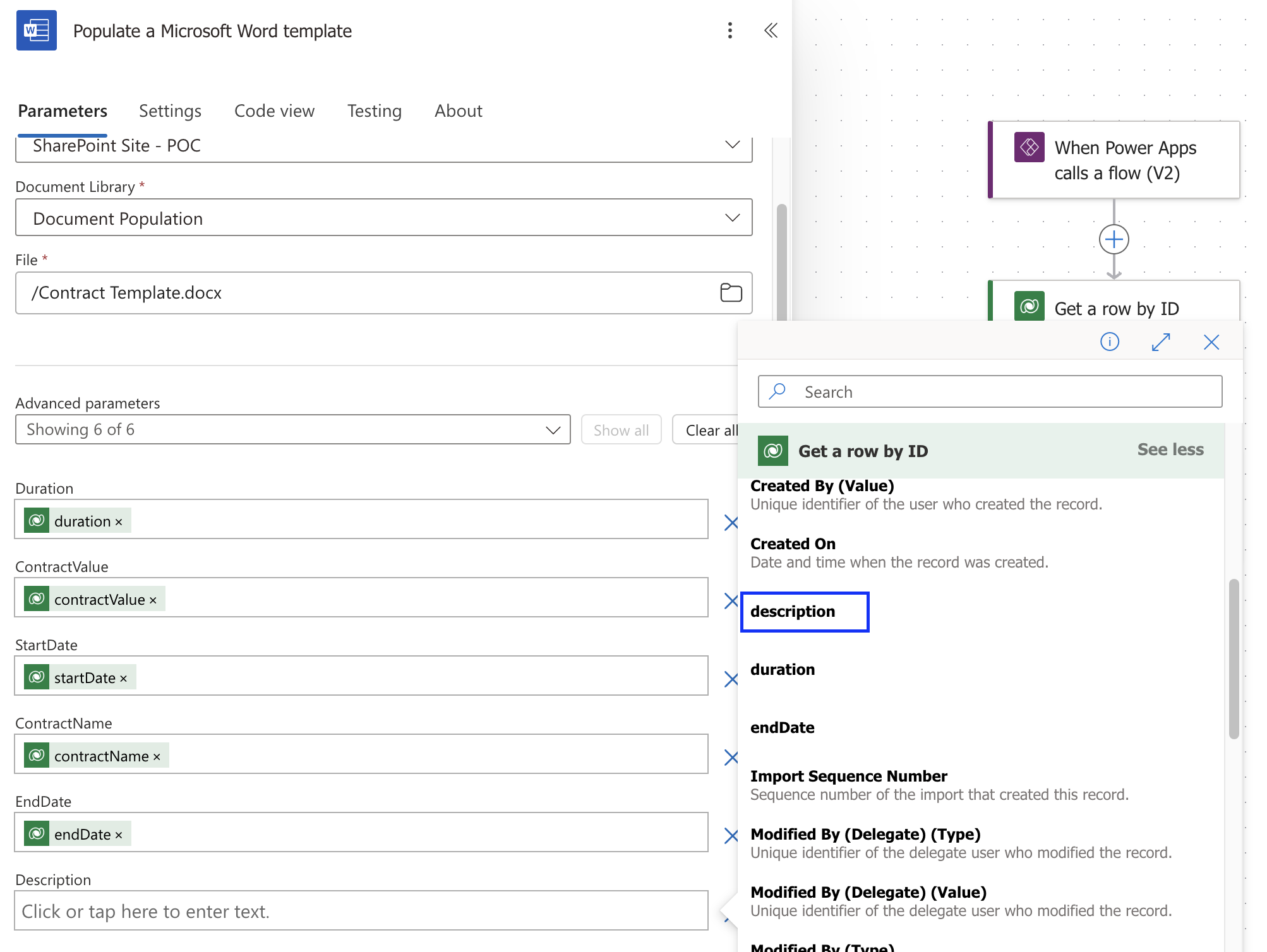 Auto-Populating Word Templates with Power Automate — ND