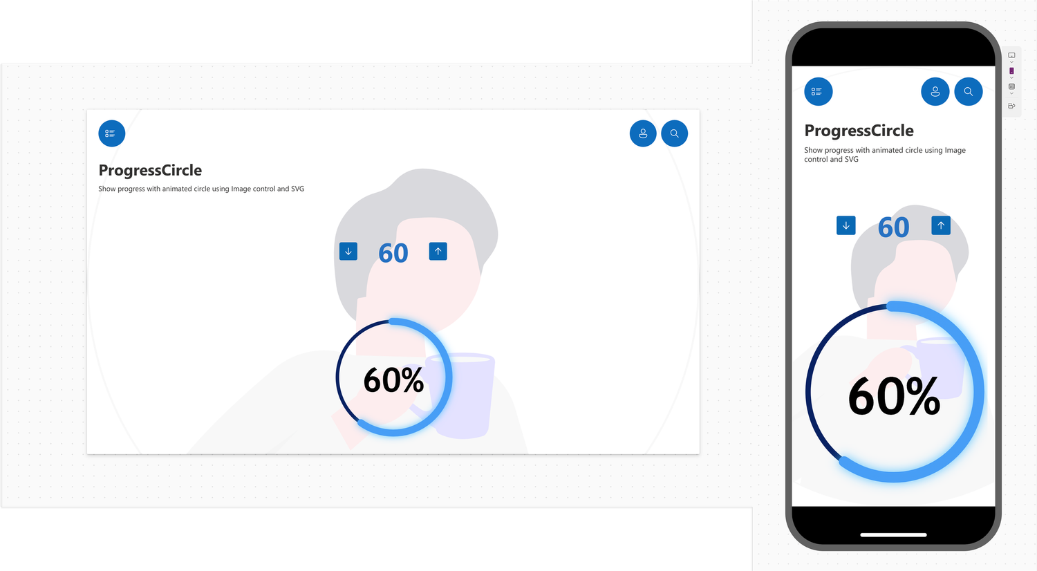 Using SVG animation in Power Apps with Image Control — ND