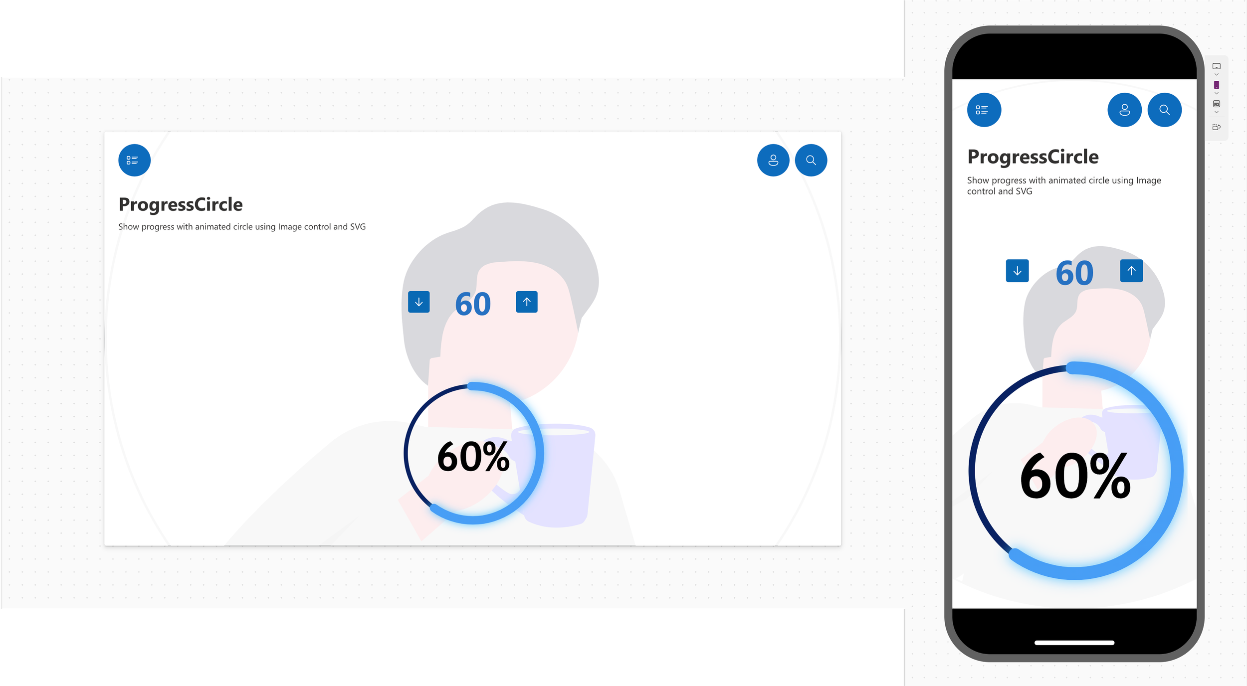 Using SVG animation in Power Apps with Image Control — ND