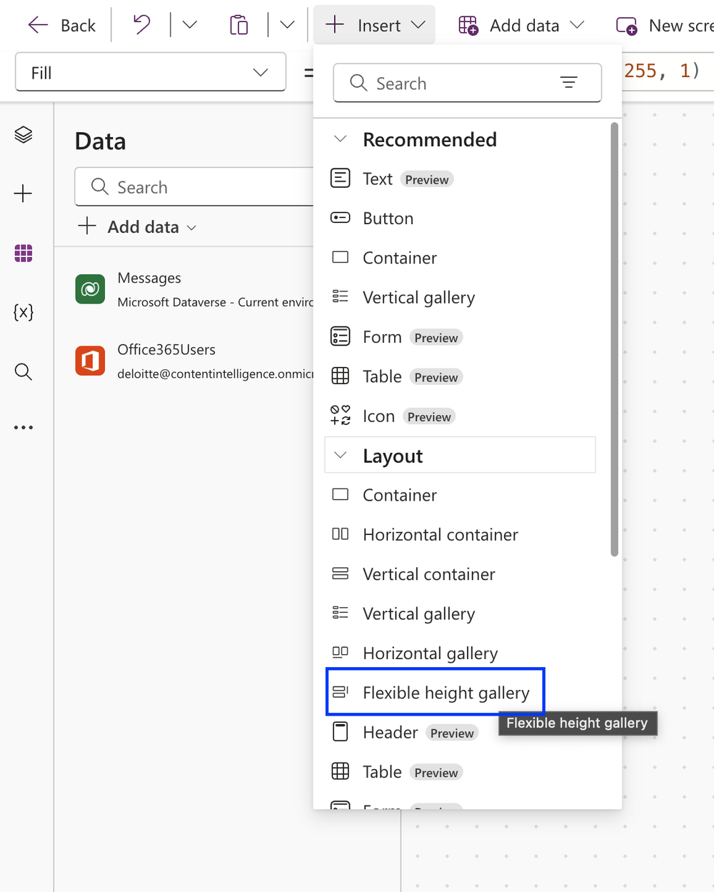 Building a Chat Interface in Power Apps for Case Management — ND