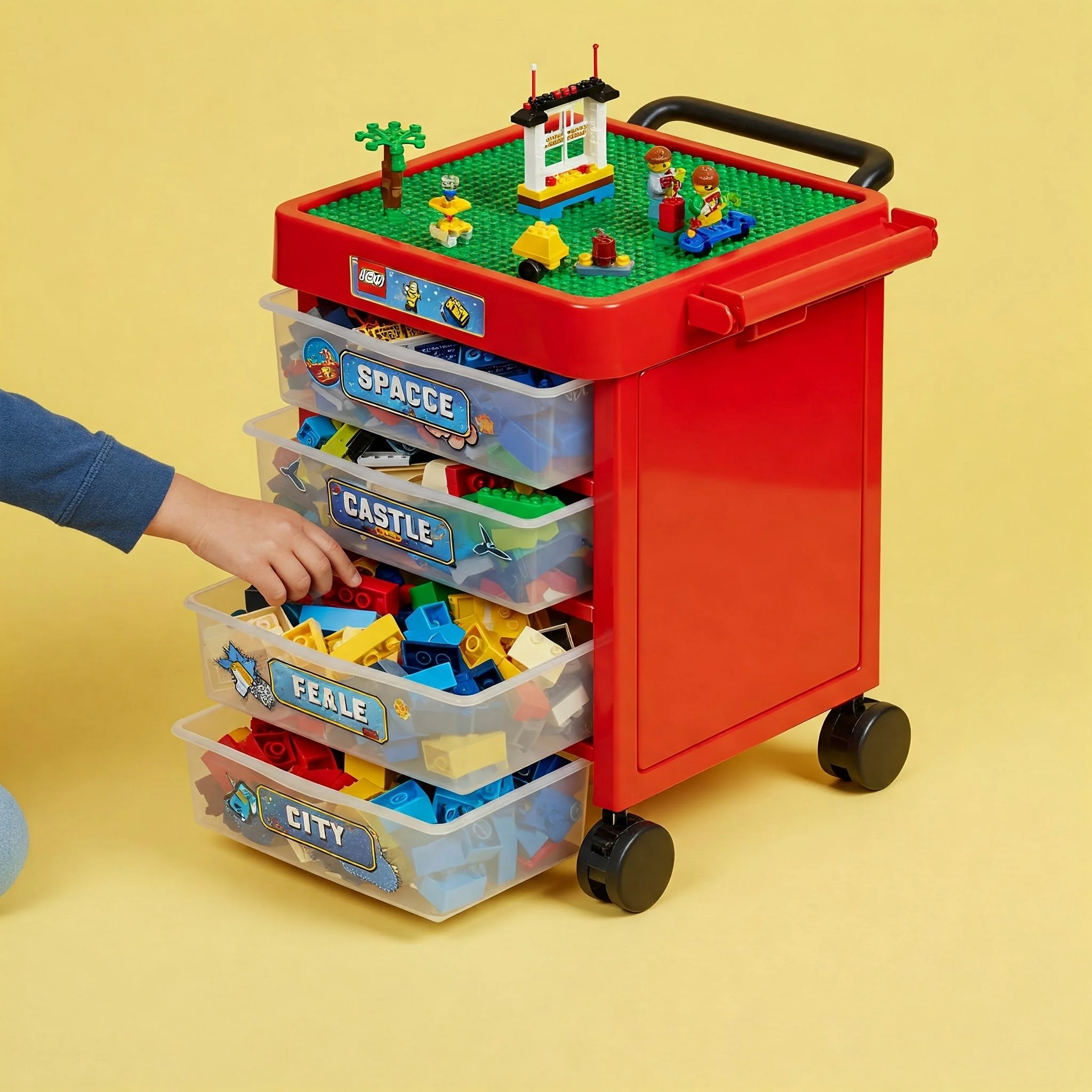 15 Lego Storage Ideas for a Tidy Playroom