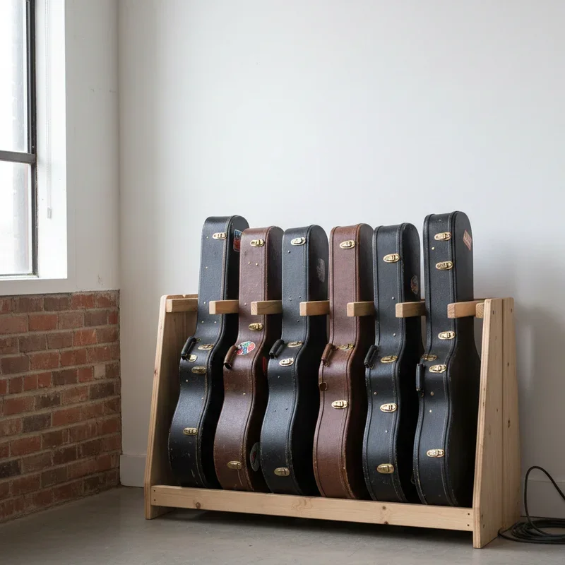 15 Guitar Case Storage Ideas to Save Space at Home