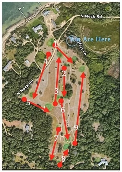 Course Routing — Royal Chappy Golf