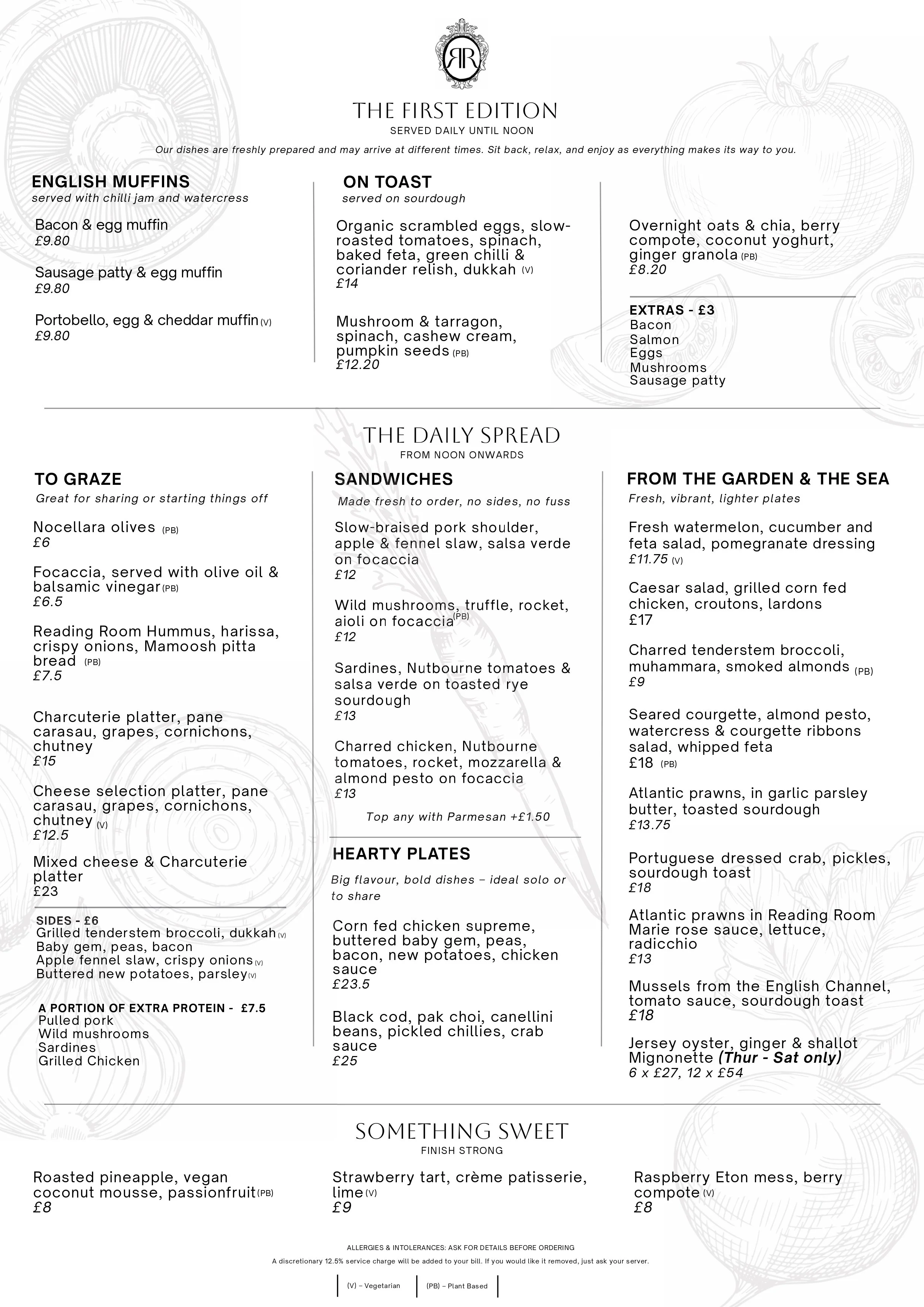 The Reading Room is a cosy refectory with sea views, perfect for ...