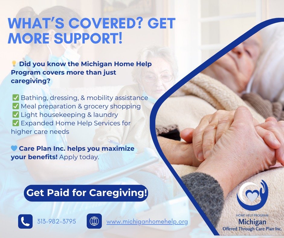 Michigan Home Help Program | Get Paid as a Caregiver Today