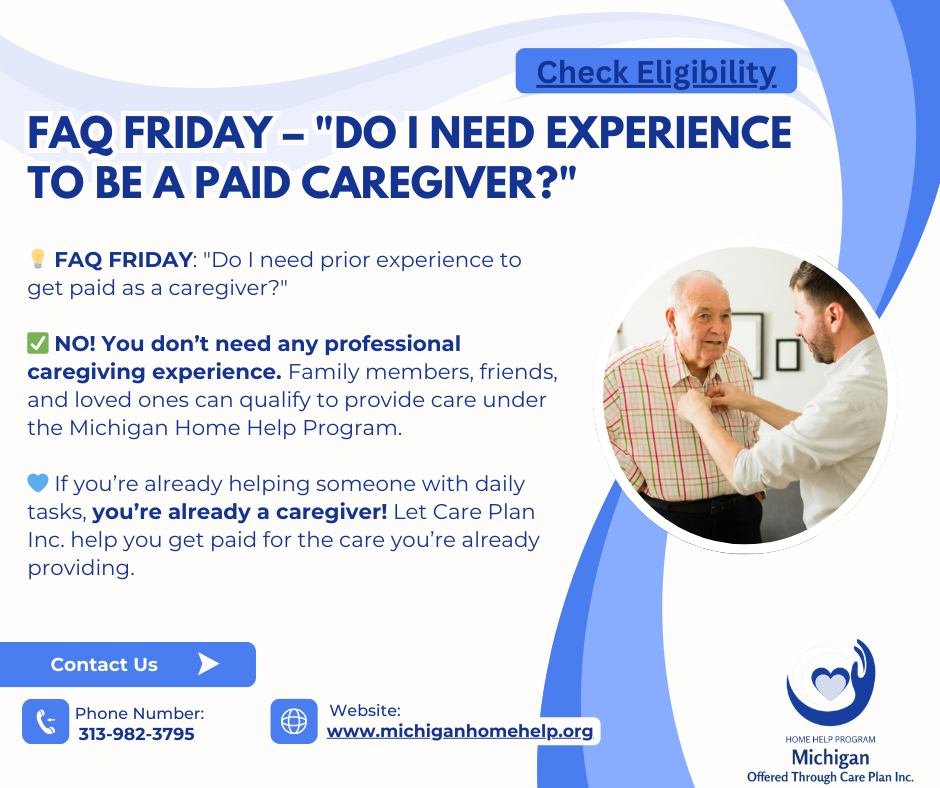 Michigan Home Help Program | Get Paid as a Caregiver Today