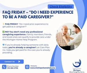 Michigan Home Help Program | Get Paid as a Caregiver Today