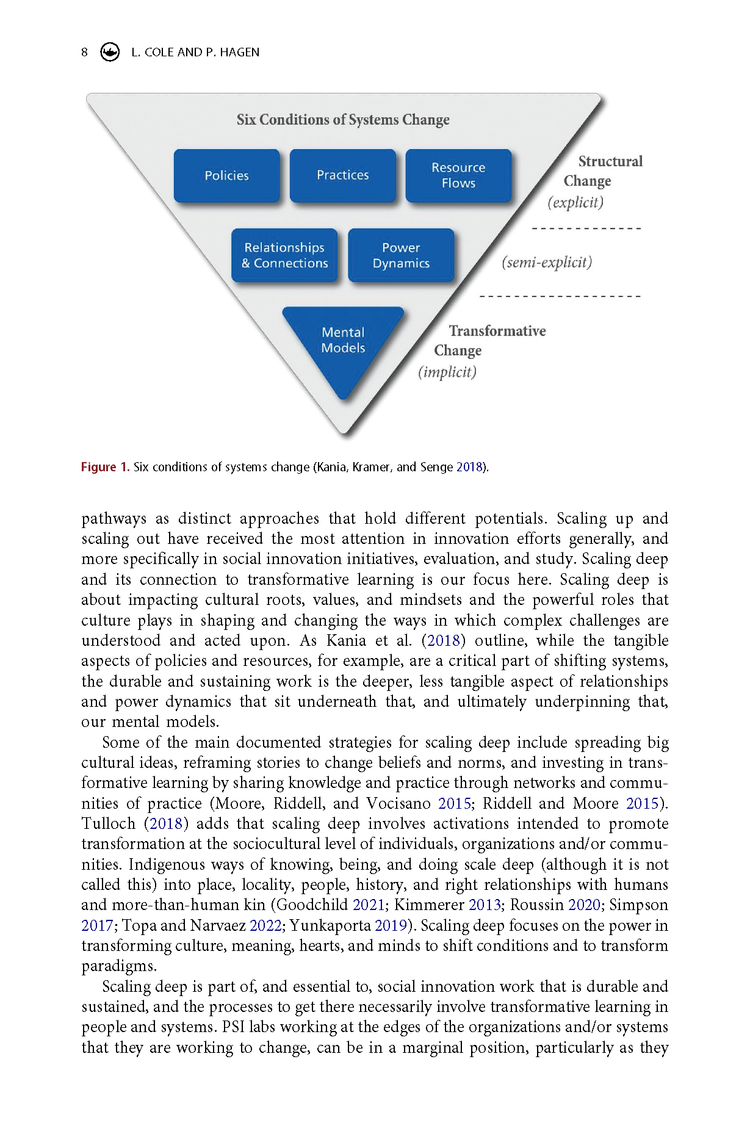 Journal Article: Scaling deep through transformative learning in public ...