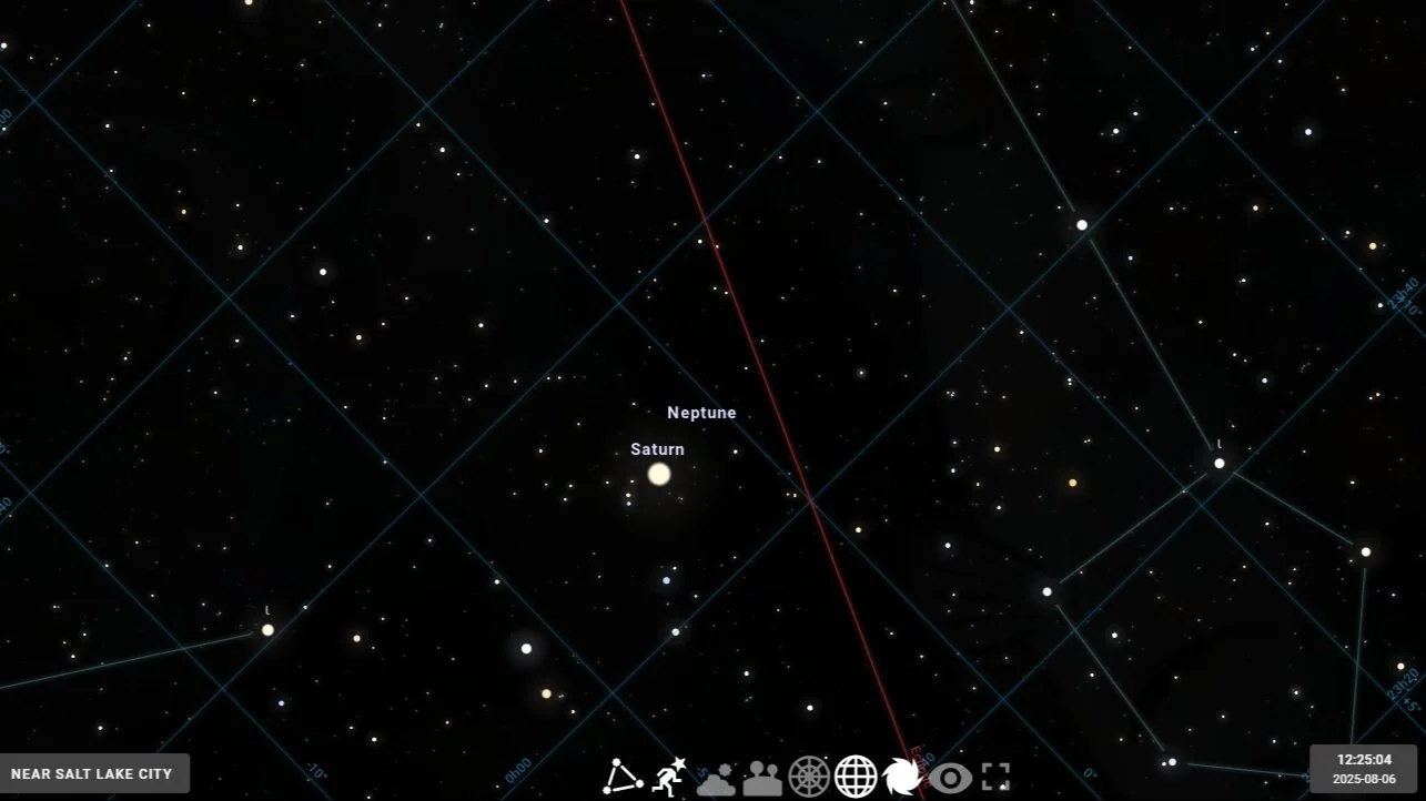 Saturn - Neptune Conjunct (April 2025 - March 2026) — Astronomic Astrology