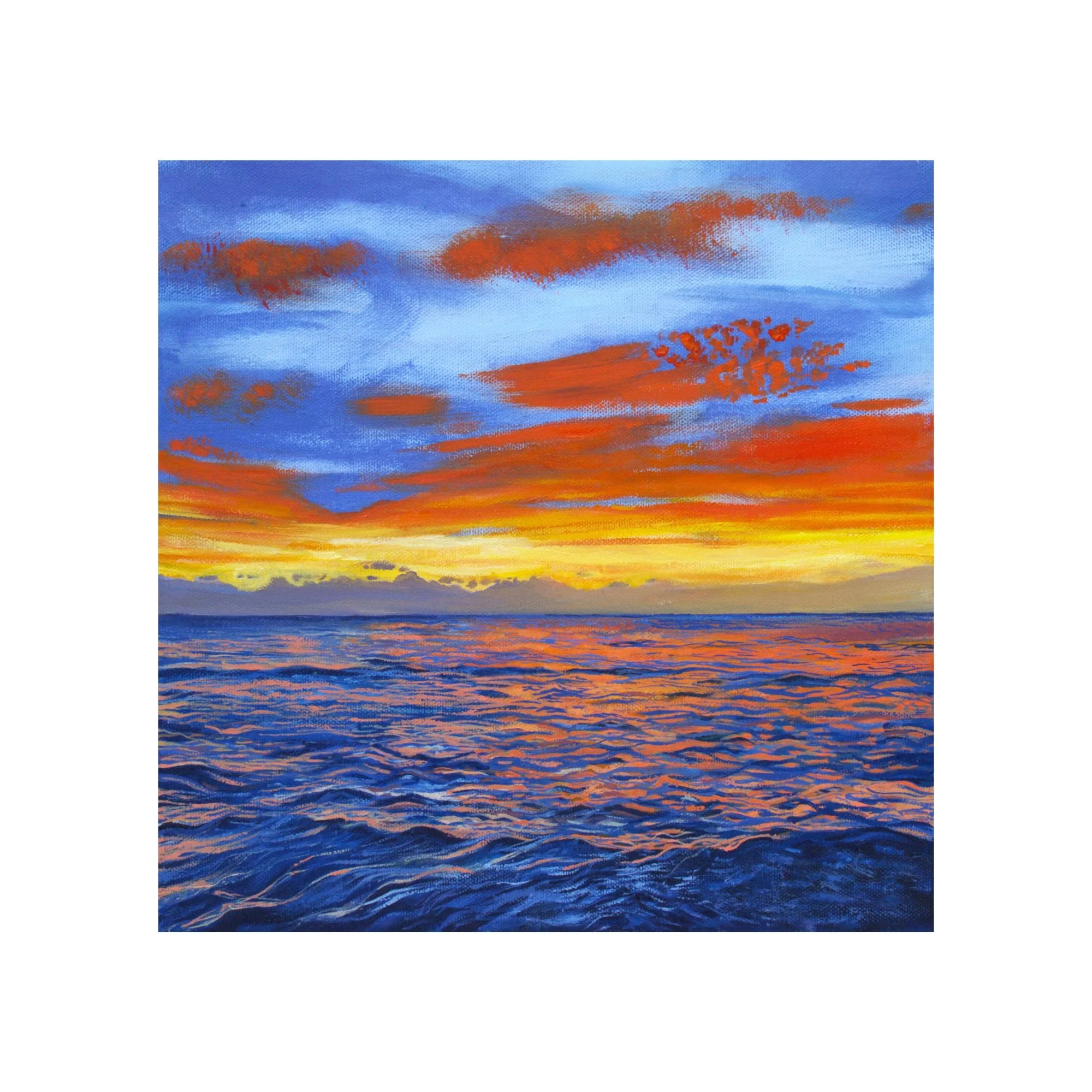 'Bajan Sunset' Giclée Print — Victoria Corbin Fine Art