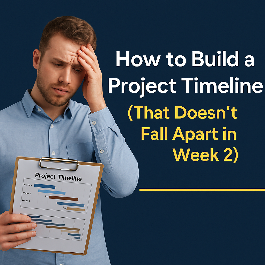 How to Build a Project Timeline That Actually Works — OptimEdge