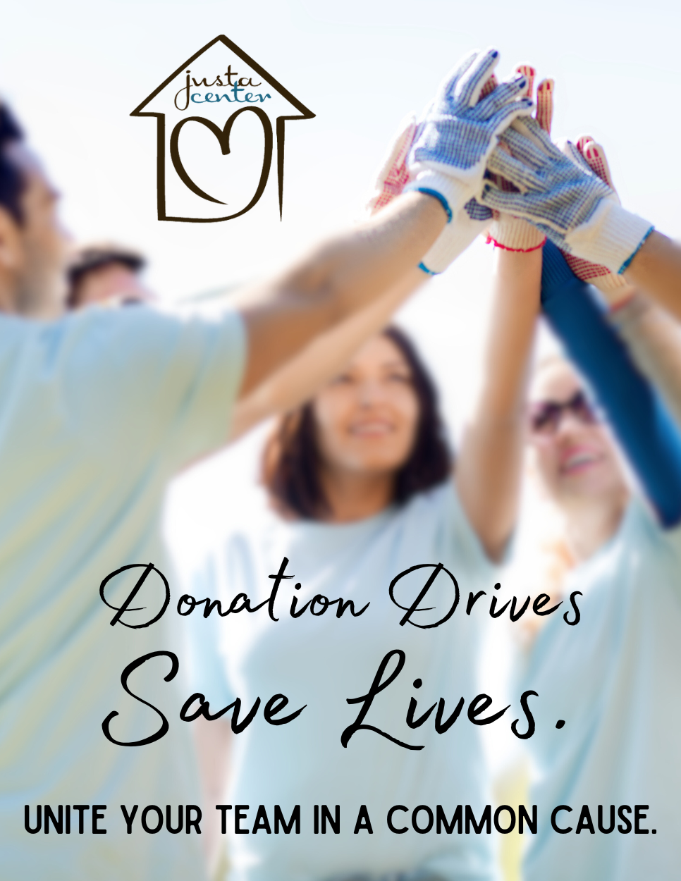 Donation Drives — Justa Center Official Website
