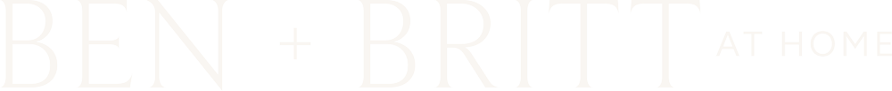 Ben + Britt at Home | Home Staging Services, Interior Designer & Custom ...