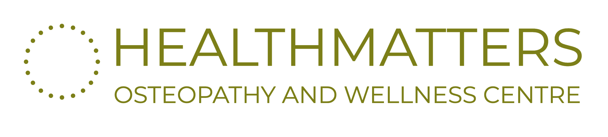 HEALTH MATTERS OSTEOPATHY — HealthMatters Osteopathy
