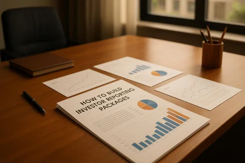 How to Build Investor Reporting Packages — The Fractional Analyst