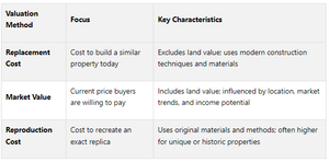 Replacement Cost in CRE Appraisals — The Fractional Analyst