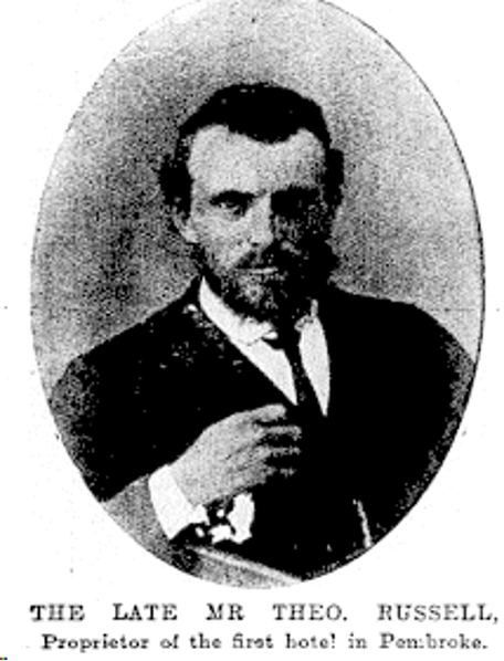 Theodore Russell — Wanaka History