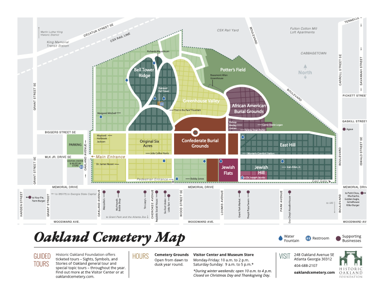 Map & Burial Database — Historic Oakland Foundation