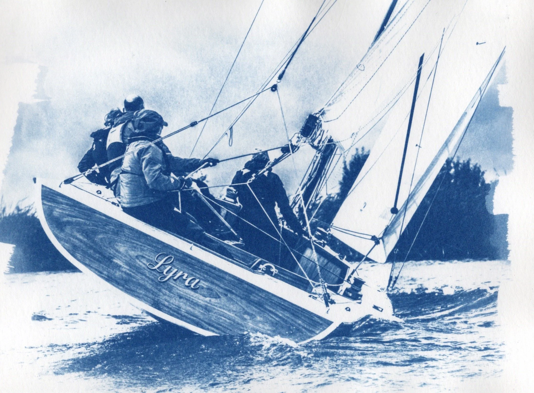 Salty Dog Pix | Unique Cyanotype Photography by Nick Gardner in London