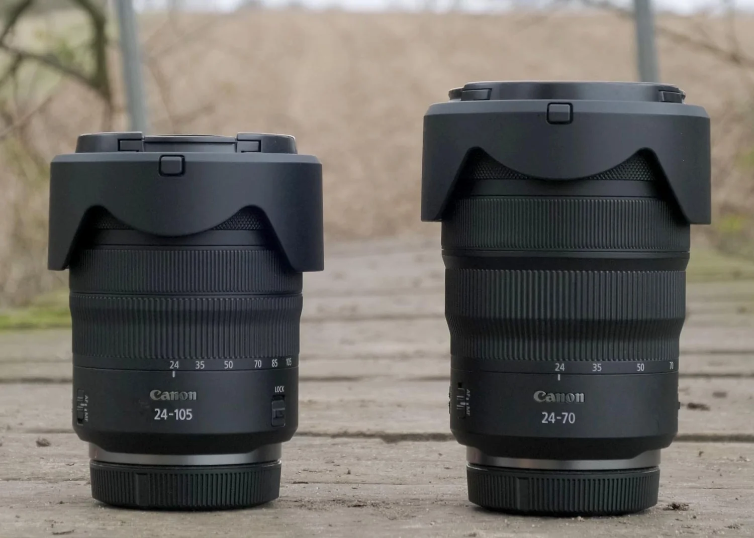 Canon RF 24-70mm vs 24-105mm Lens Comparison | The School of Photography