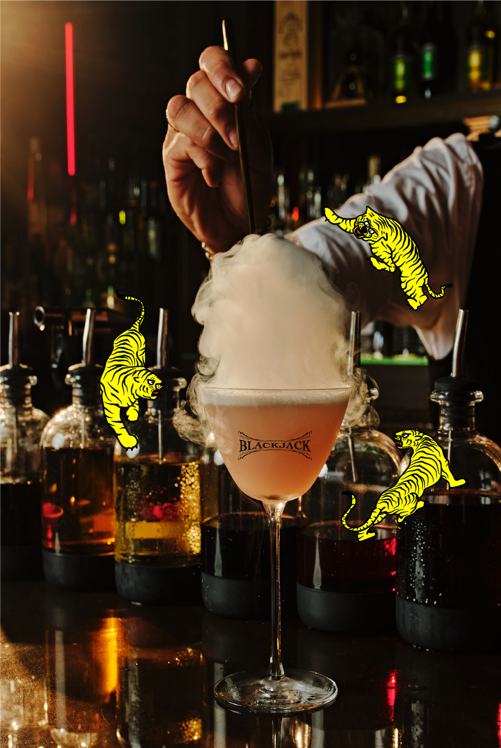 Craft Cocktail Bar Midtown Atlanta | Blackjack Bar Tapas