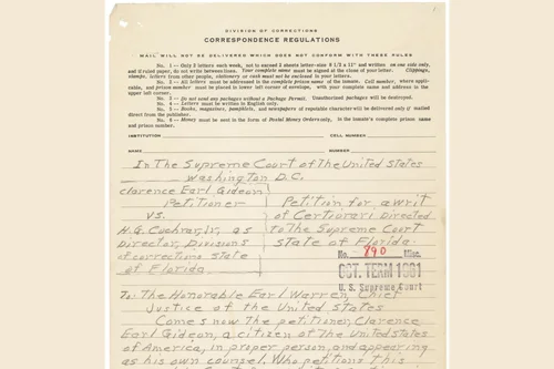 Gideon v. Wainwright (1963) — Ford Forum