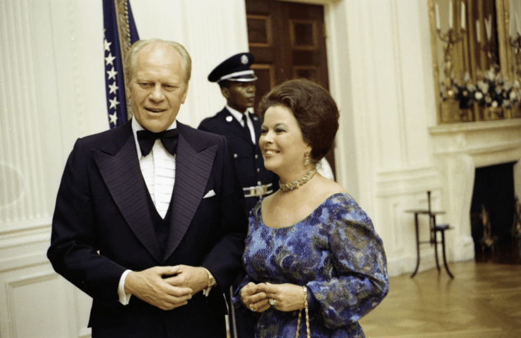 Gerald Ford and Shirley Temple Black Calmed America — Ford Forum