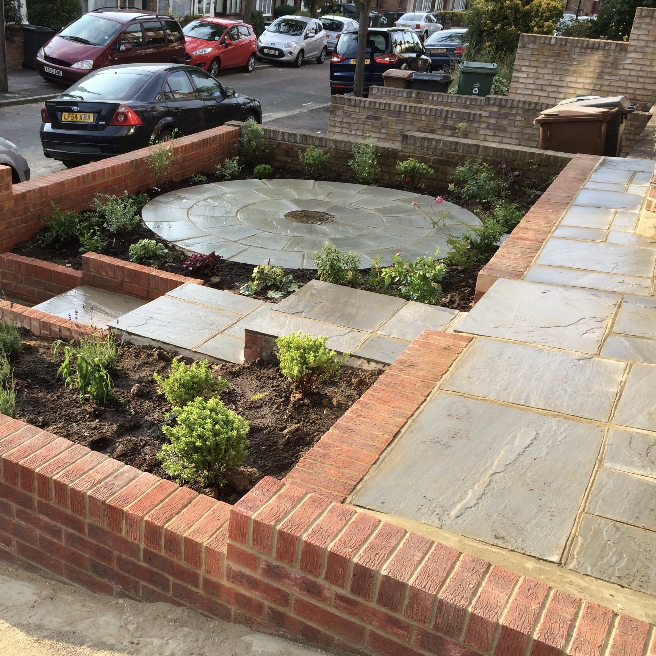 Brickwork — Christopher Thorne Gardens