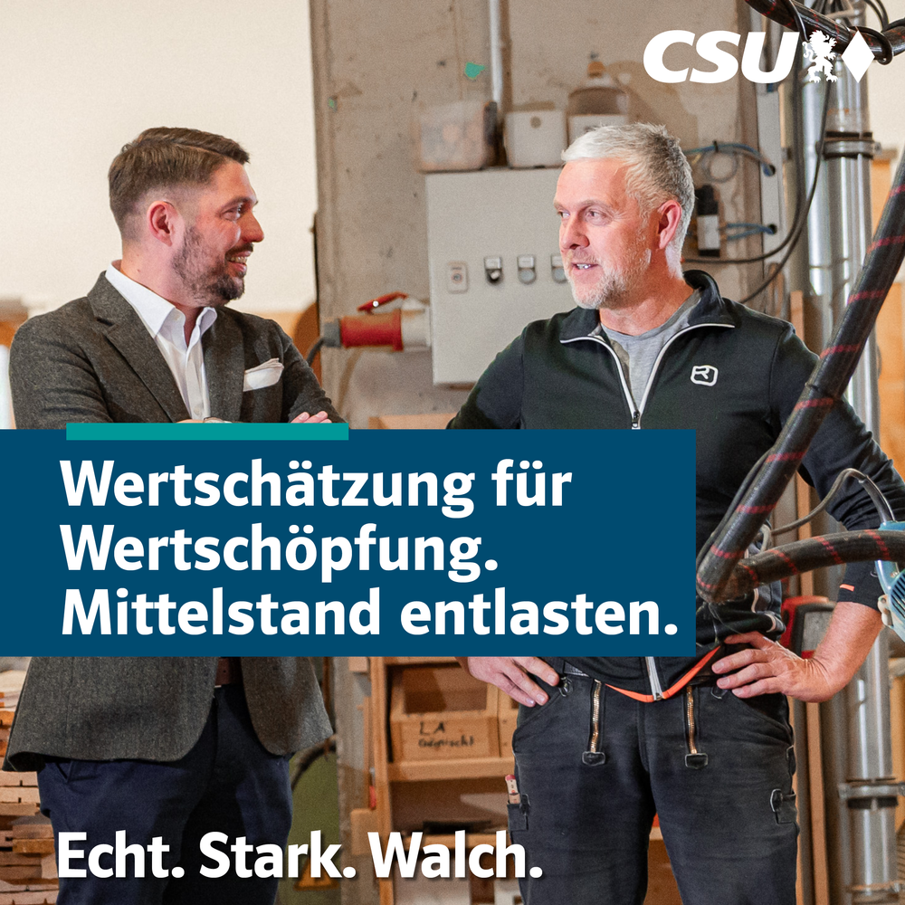 Siegfried Walch – CSU-Bundestagskandidat