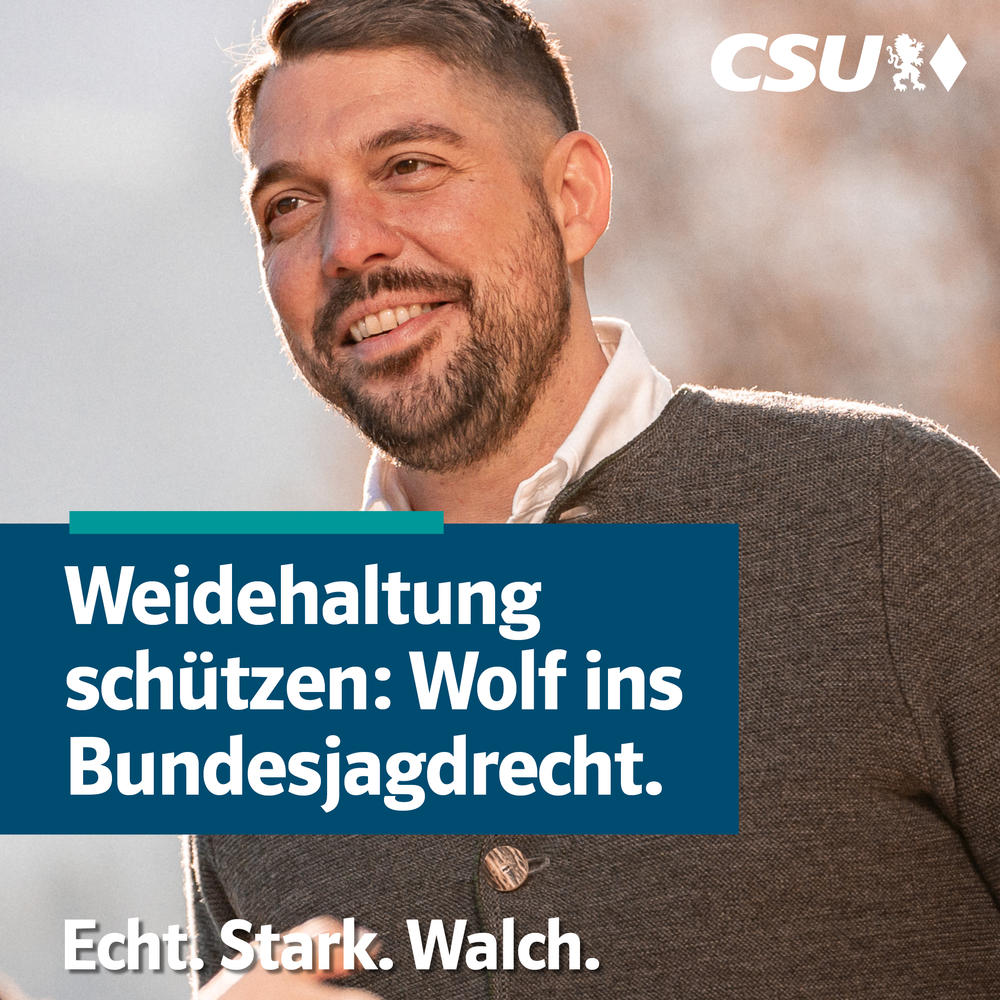 Siegfried Walch – CSU-Bundestagskandidat