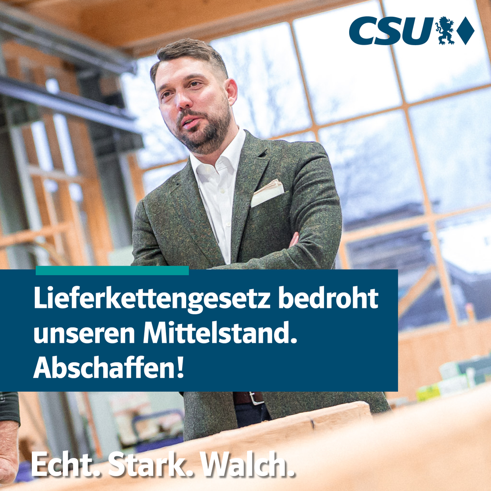 Siegfried Walch – CSU-Bundestagskandidat