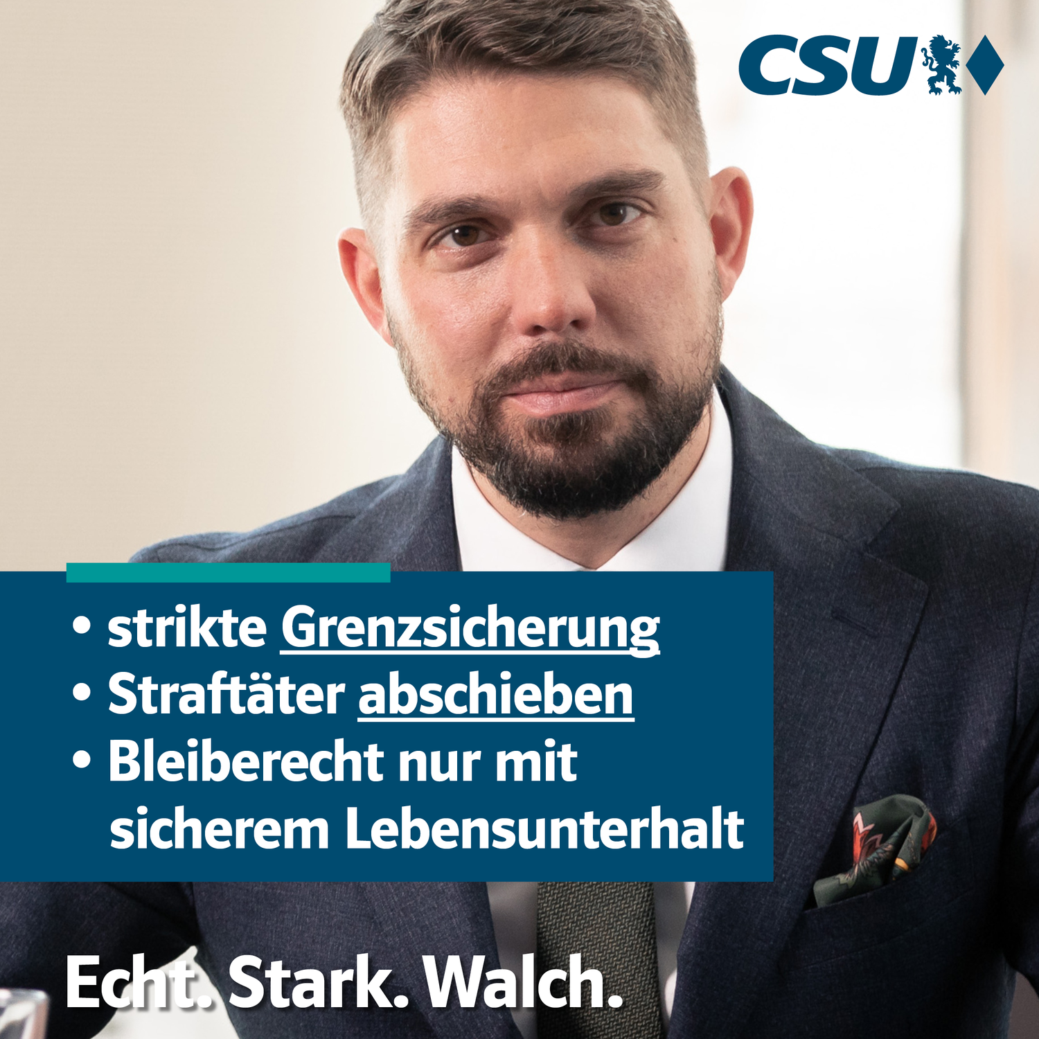Siegfried Walch – CSU-Bundestagskandidat