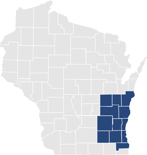 Service Area — Harter's Lakeside Disposal