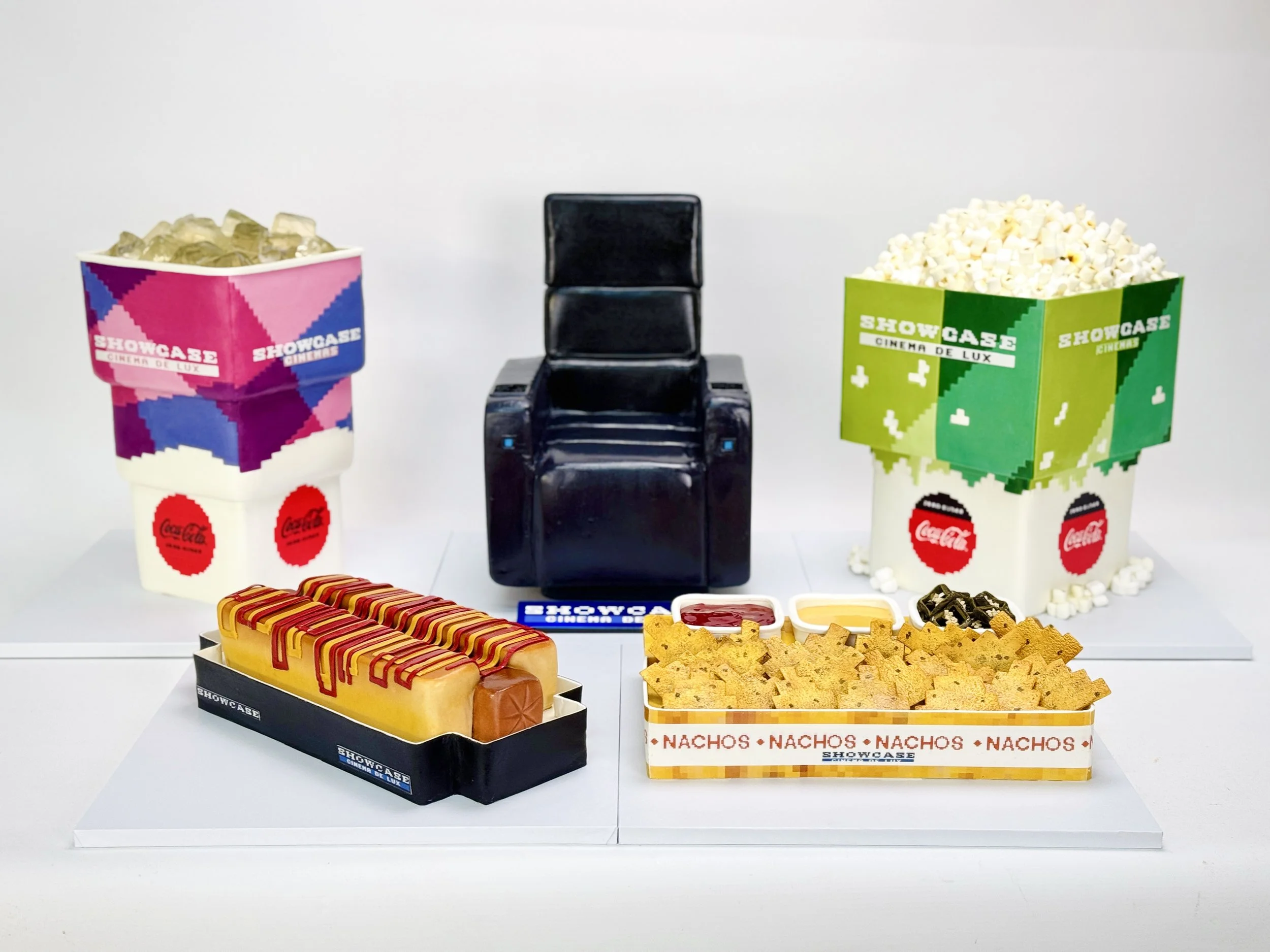 Minecraft-Inspired Cakes for Showcase Cinemas — Michelle Sugar Art