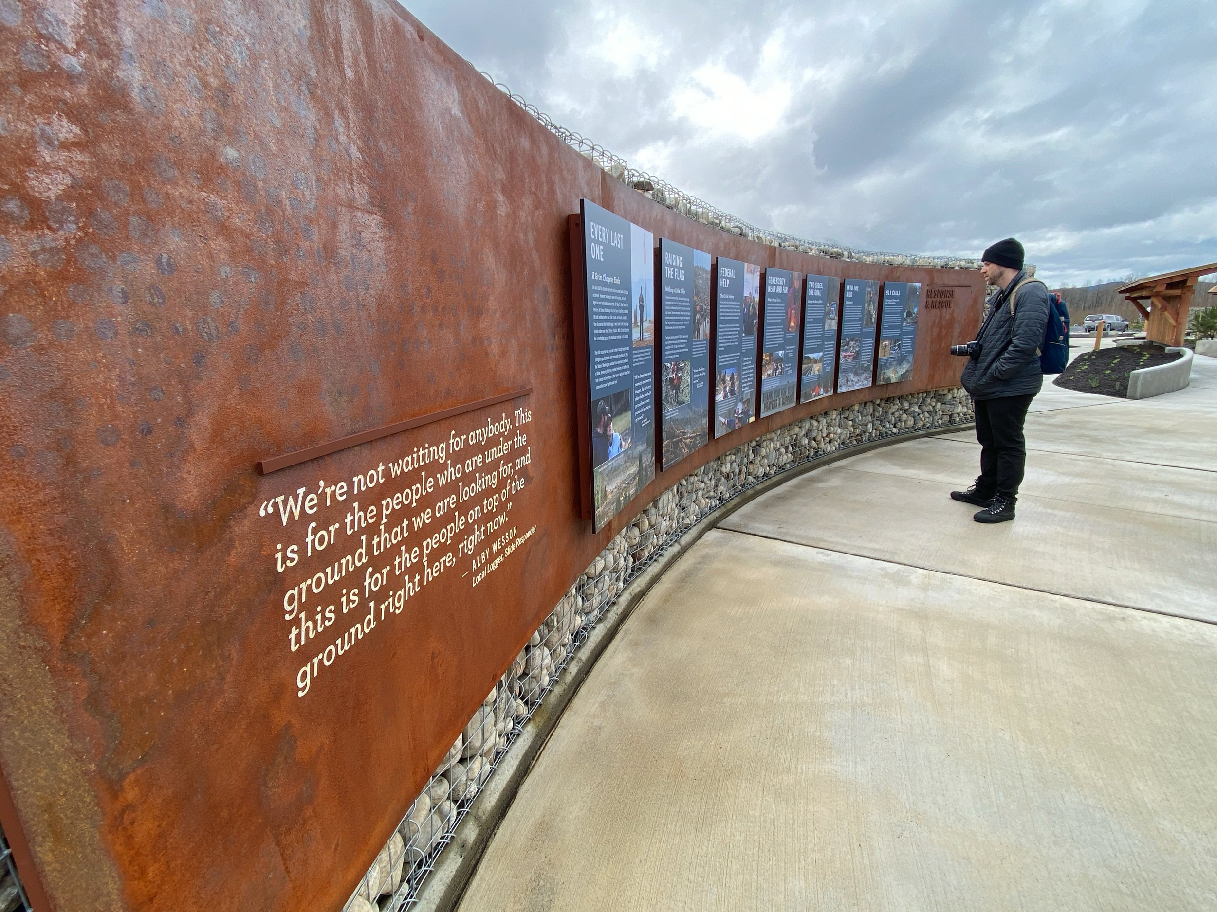 Oso Slide Memorial — Natalie Zanecchia Design