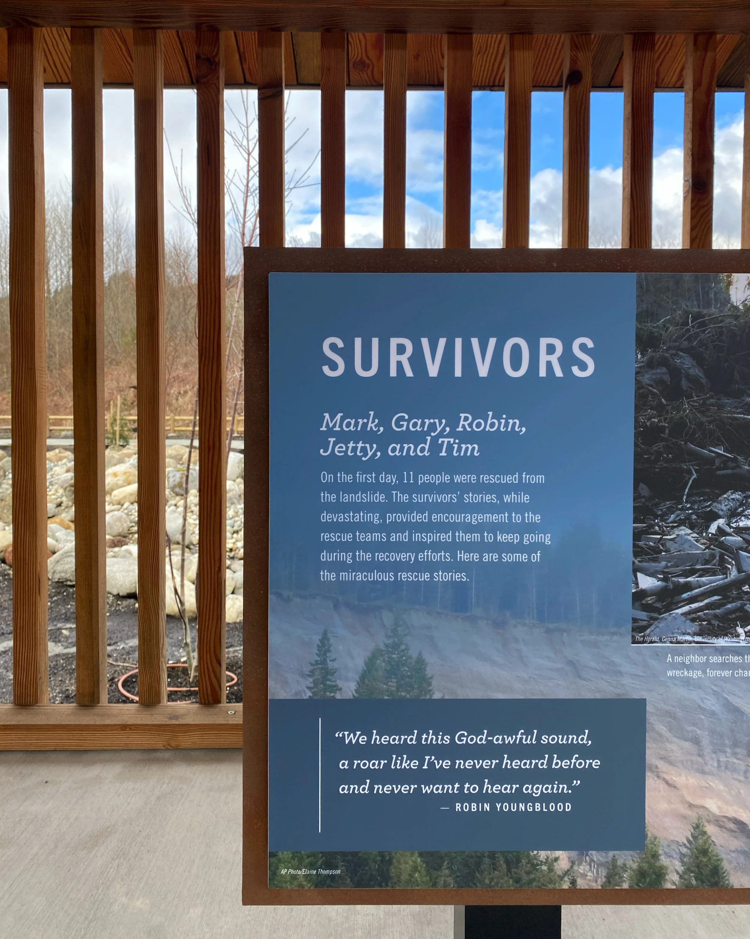Oso Slide Memorial — Natalie Zanecchia Design