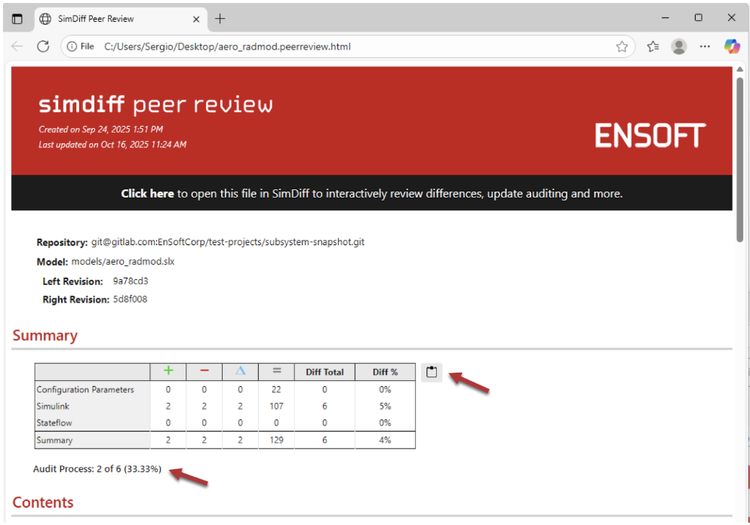 SimDiff | Most Accurate Simulink Diff Tool — ENSOFT | high-assurance software