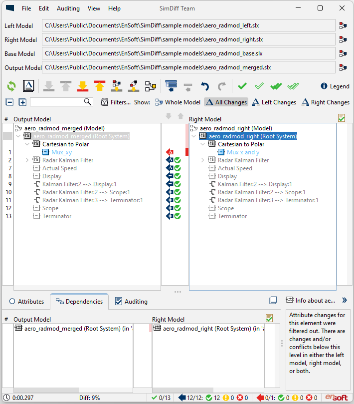 SimDiff | Most Accurate Simulink Diff Tool — ENSOFT | high-assurance ...